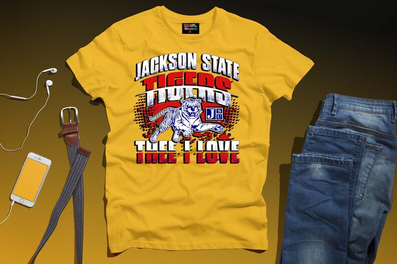 JSU J State T-shirt | I-believe | HBCU | SWAC, | Thee I Love, Jackson ...