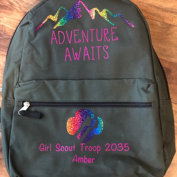 Girl Scout Backpack - Etsy