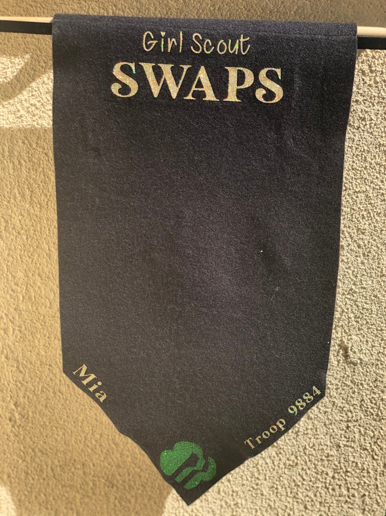Girl Scout SWAP Pennant SWAP banner SWAP Girl Scout Gift | Etsy