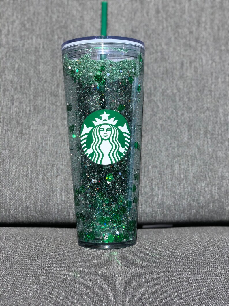 Girl Scout Gift Girl Scout Starbucks Glitter Snow Globe Cup | Etsy