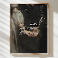 The Nightmare Print- Licensed One Dark Window Art - Etsy