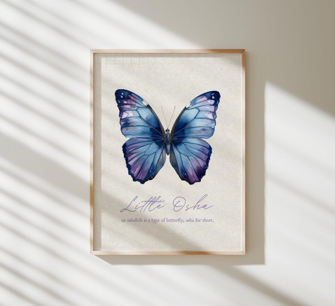 Little Osha Art Print | Quicksilver | Butterfly | Callie Hart | Fantasy ...