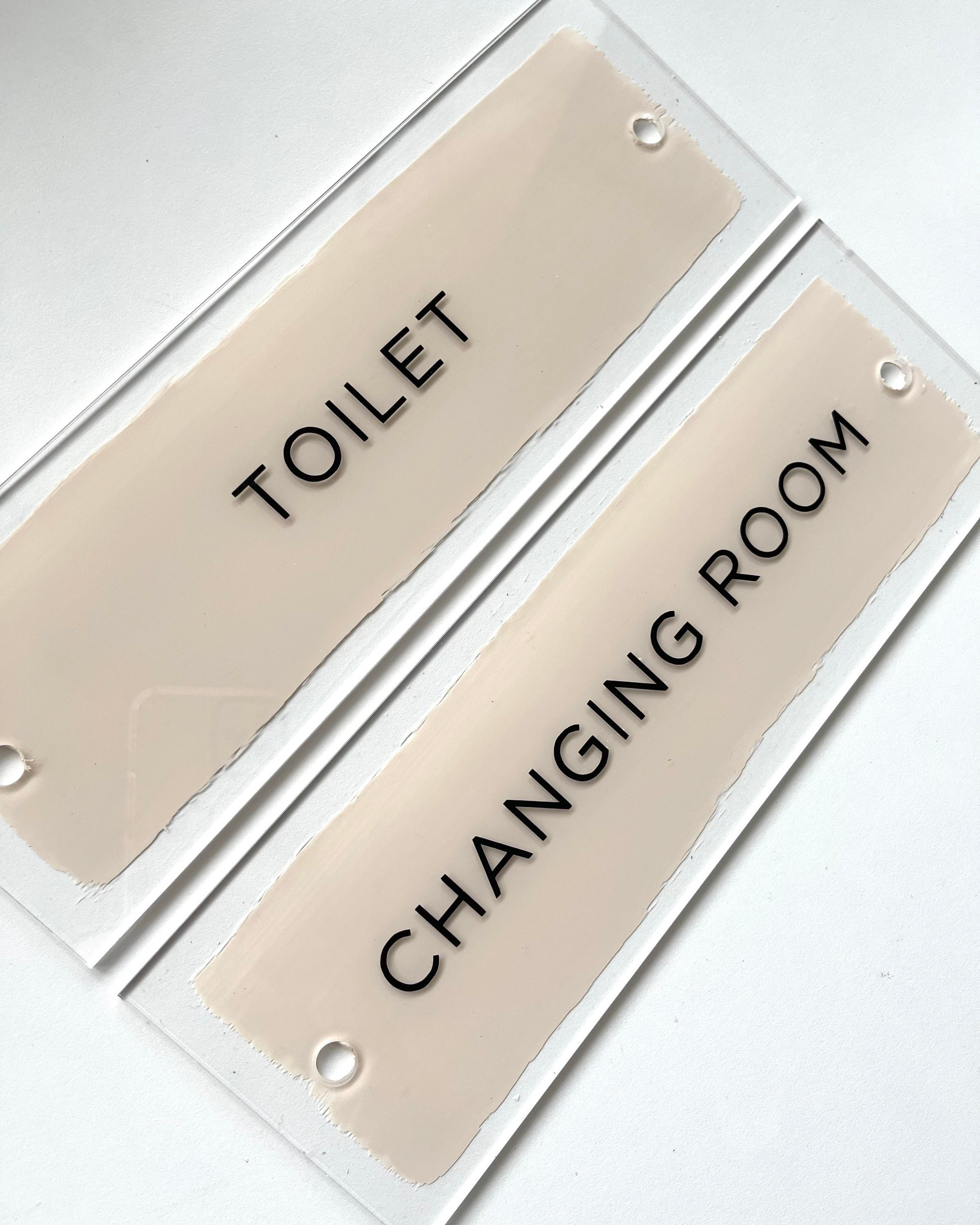 ACRYLIC DOOR SIGNS Custom Signs Personalised Door Signs - Etsy Israel