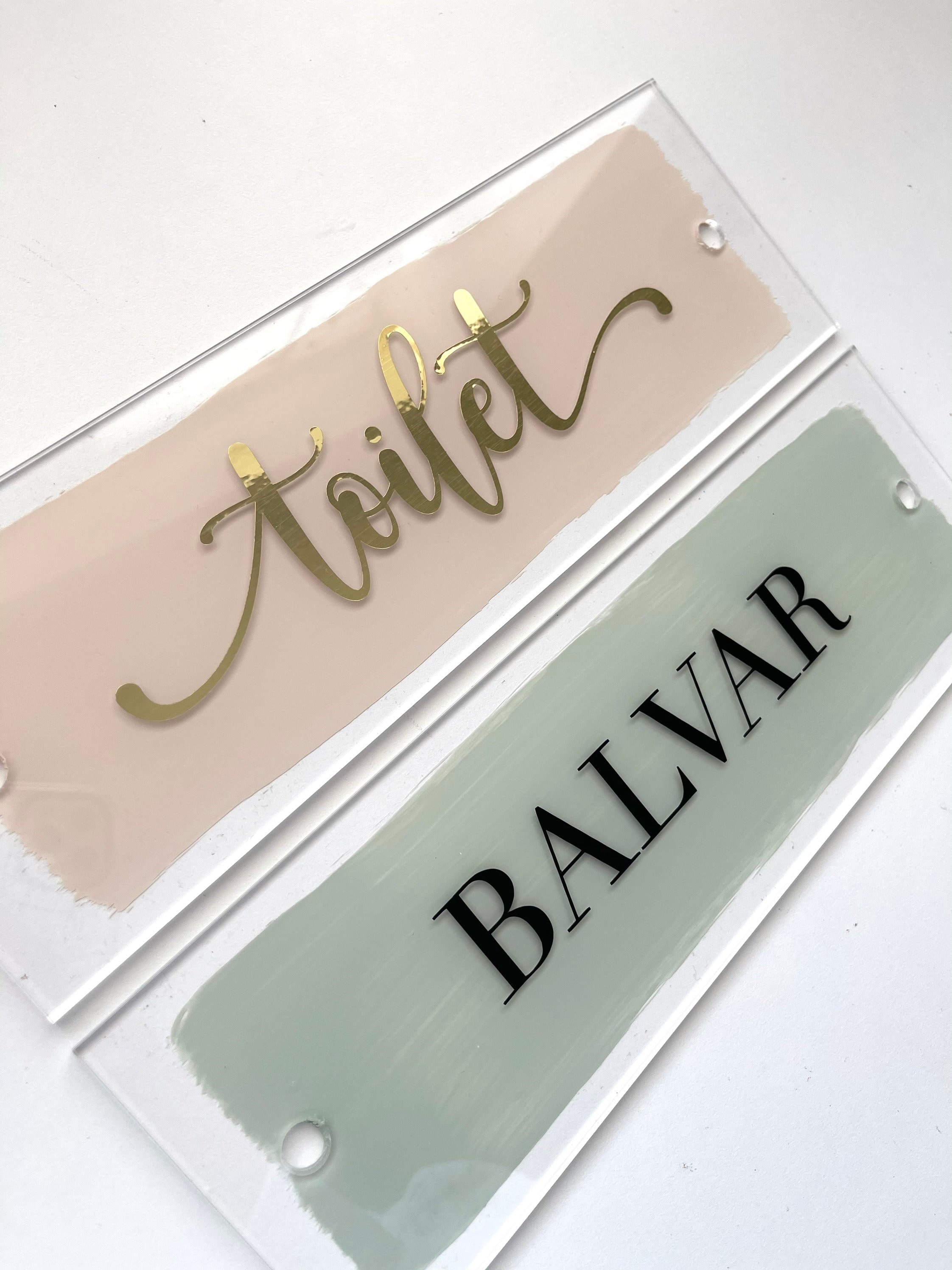 ACRYLIC DOOR SIGNS Custom Signs Personalised Door Signs - Etsy Israel