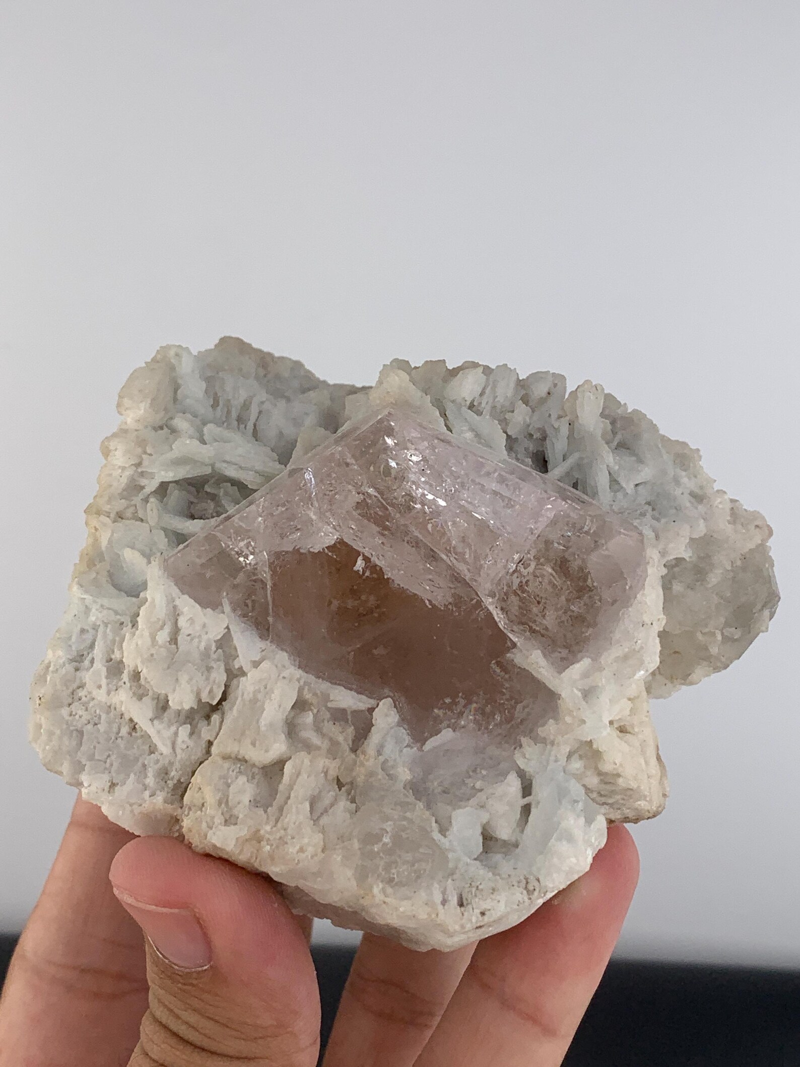 Gummy Morganite on Cleavelandite From Afghanistan. ( 364 Grams) - Etsy