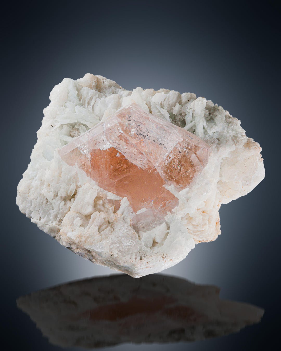 Gummy Morganite on Cleavelandite From Afghanistan. ( 364 Grams) - Etsy