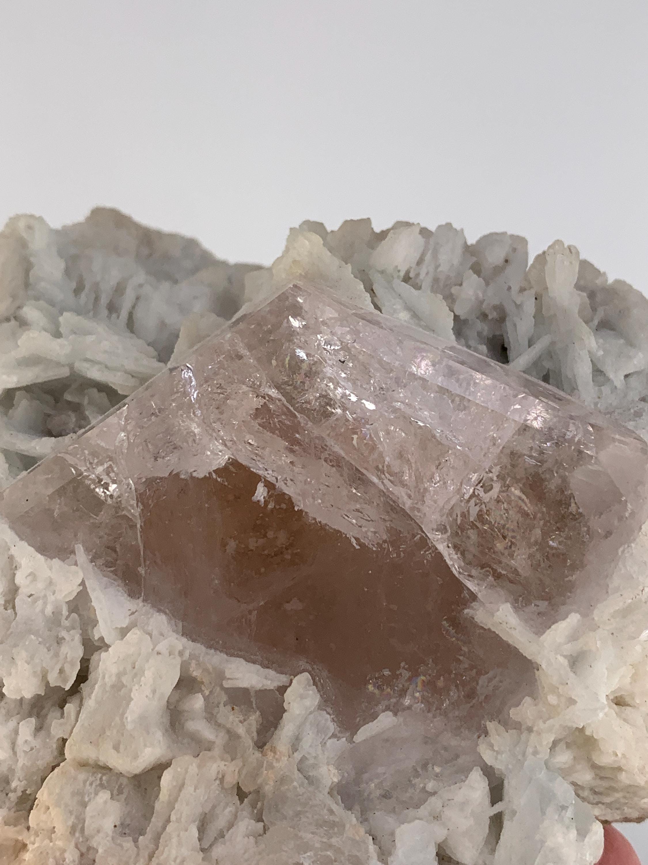 Gummy Morganite on Cleavelandite From Afghanistan. ( 364 Grams) - Etsy