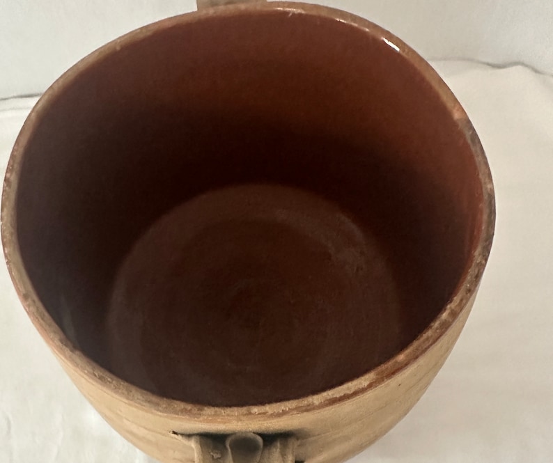 Antique French Country Stoneware Cooking Pot, Circa 1920's. Marked ...