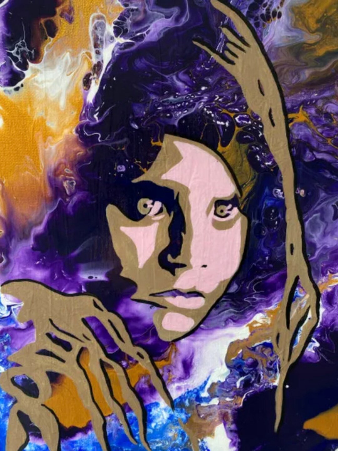 Sharbat | National Geographic Painting | Afghan Girl Painting | Sharbat ...