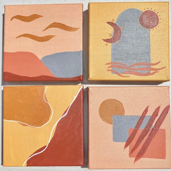 Boho Paintings - Etsy