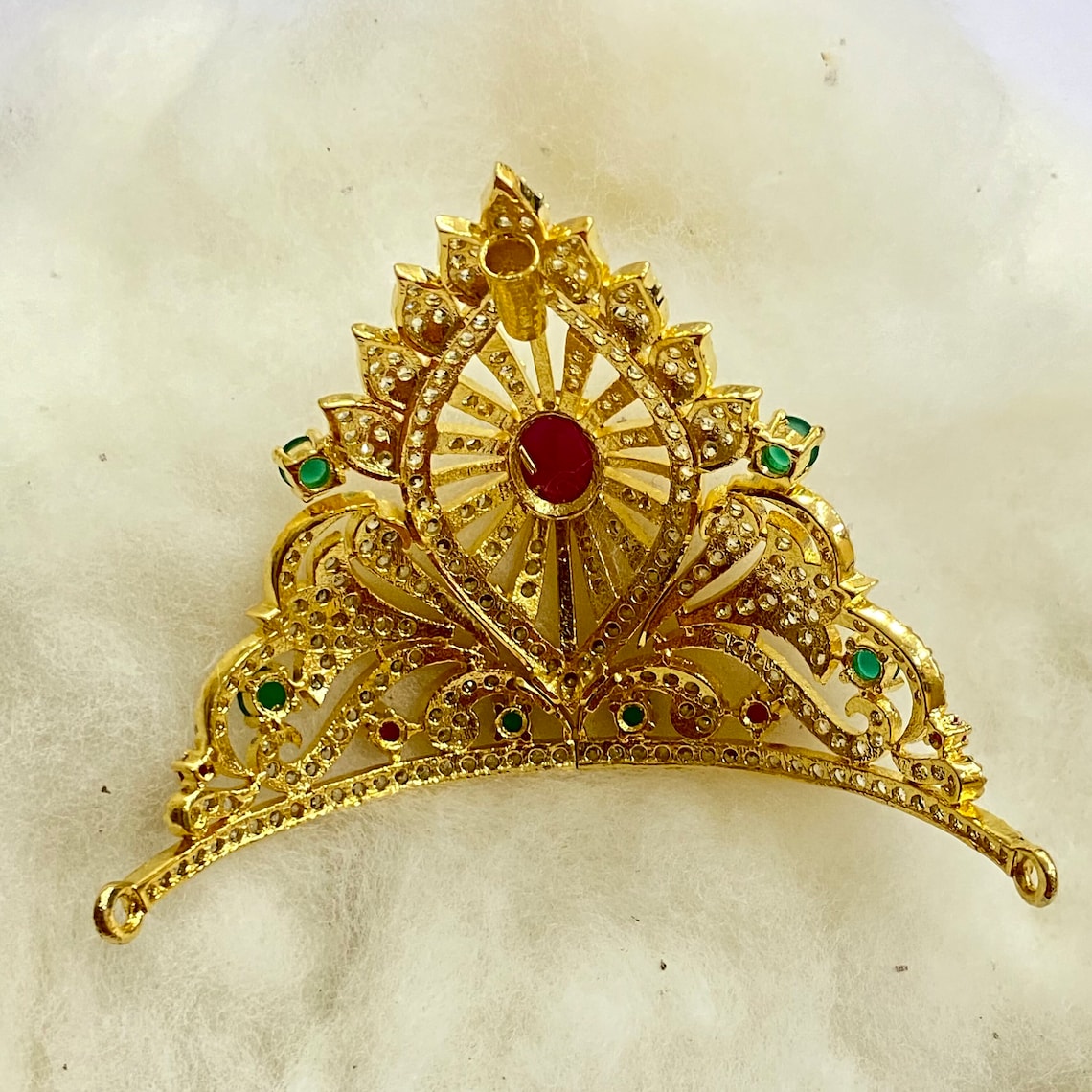 Mukut for Krishna, Laddu Gopal Mukut, God Crown Jewellery, Krishna ...