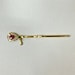 22k Gold Plated Krishna Flute: Laddu Gopal Bansuri With CZ Stones - Etsy