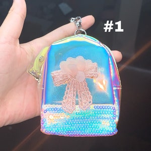 Mini Coin Purse, Coin Pouch, Keychain Purse, Mini Boxy Zipper Pouch ...