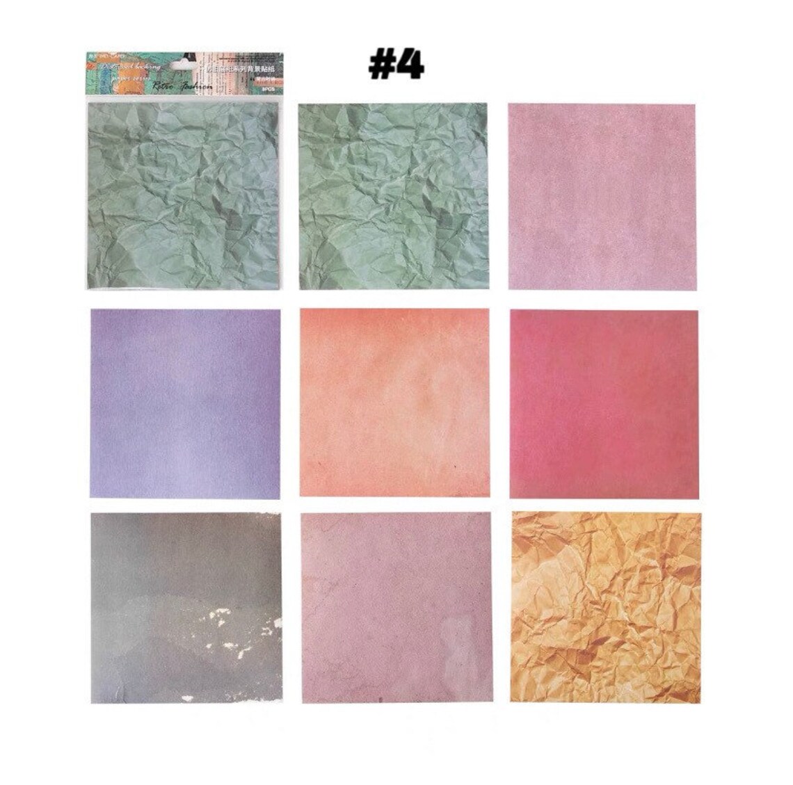 8pcs Vintage Paper Set Vintage Scrapbooking Paper Vintage | Etsy