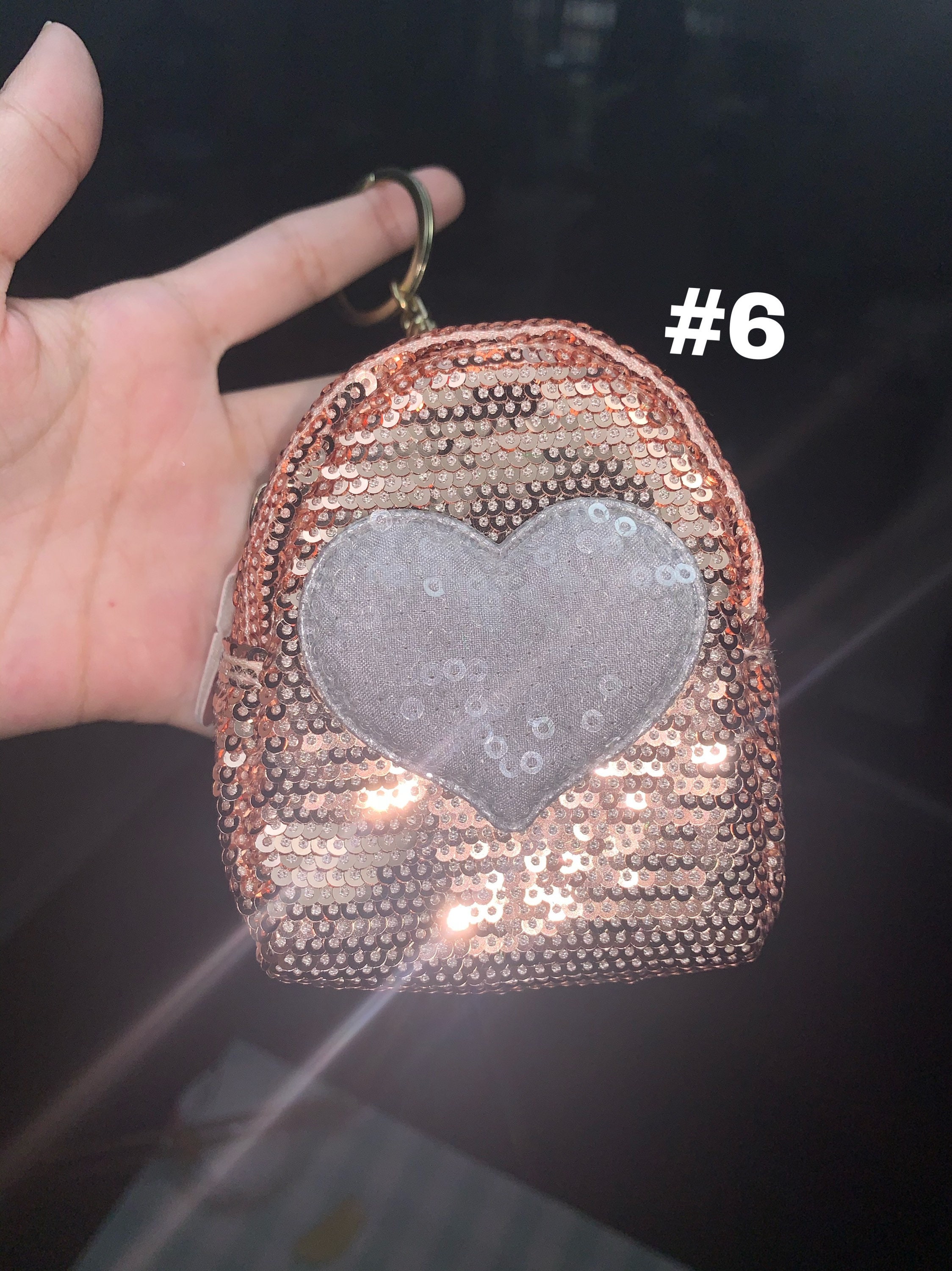 Mini Coin Purse Coin Pouch Keychain Purse Mini Boxy Zipper | Etsy