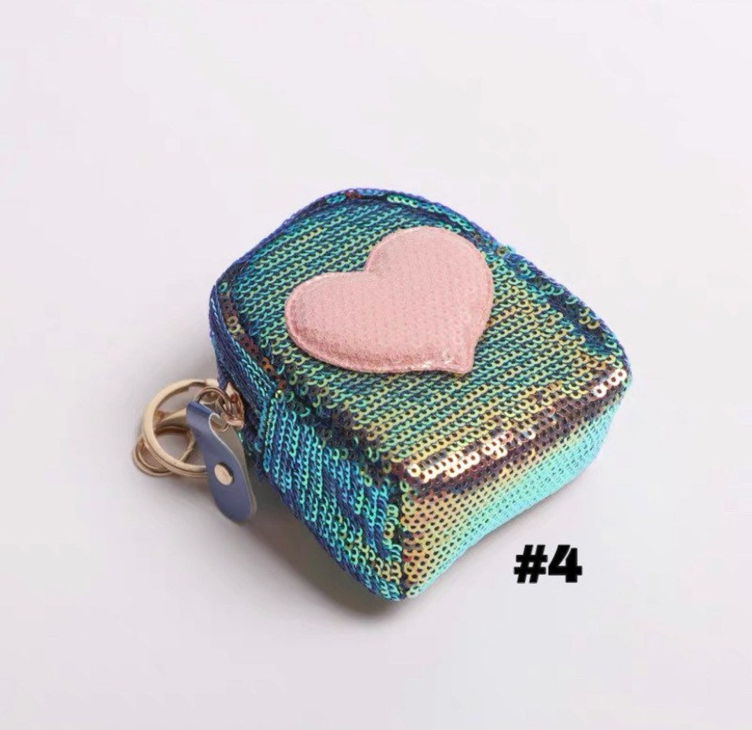 Mini Coin Purse, Coin Pouch, Keychain Purse, Mini Boxy Zipper Pouch ...