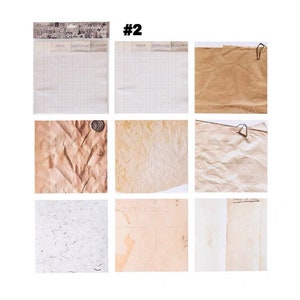 8pcs Vintage Paper Set Vintage Scrapbooking Paper Vintage - Etsy