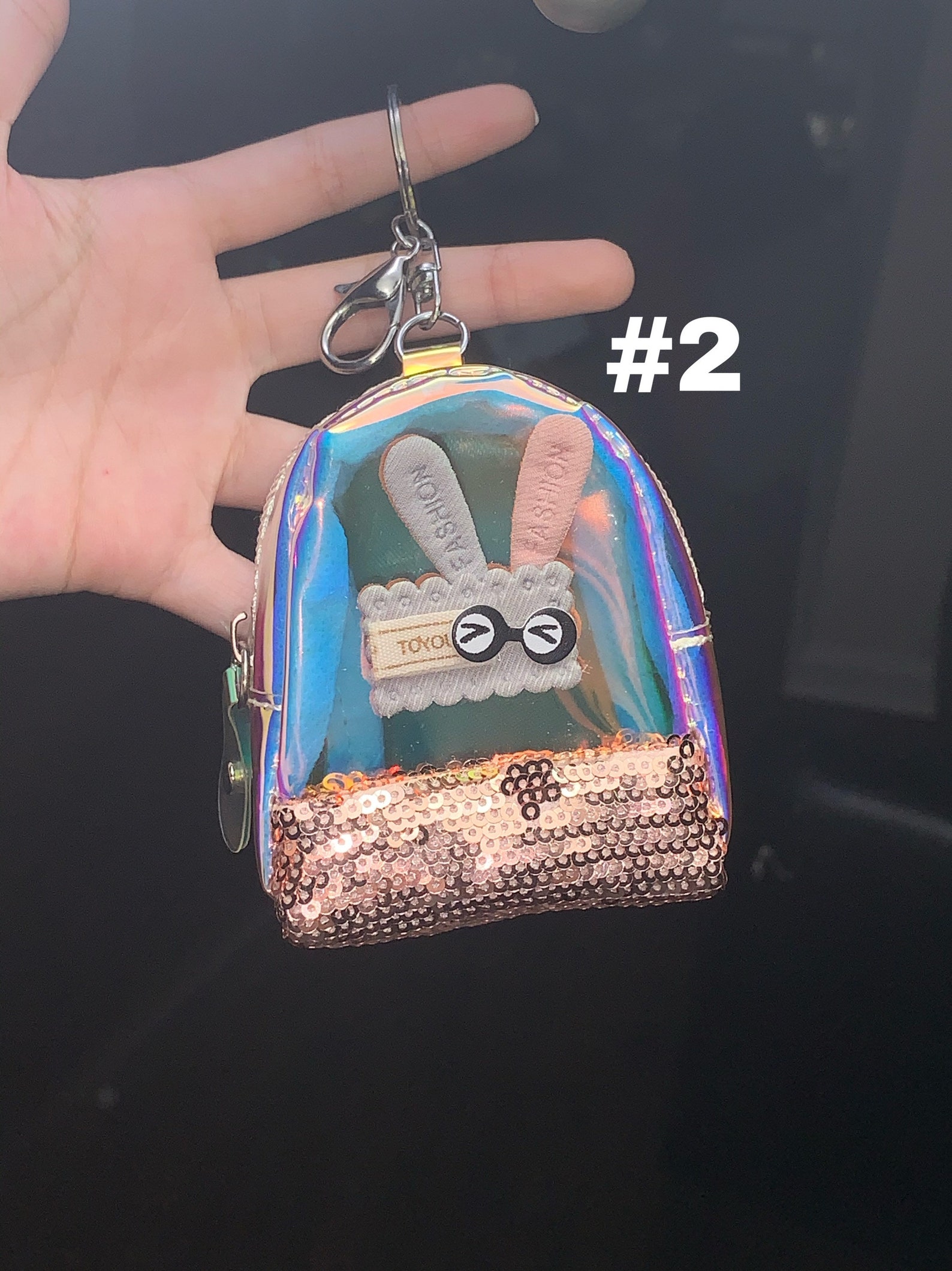 Mini Coin Purse Coin Pouch Keychain Purse Mini Boxy Zipper - Etsy