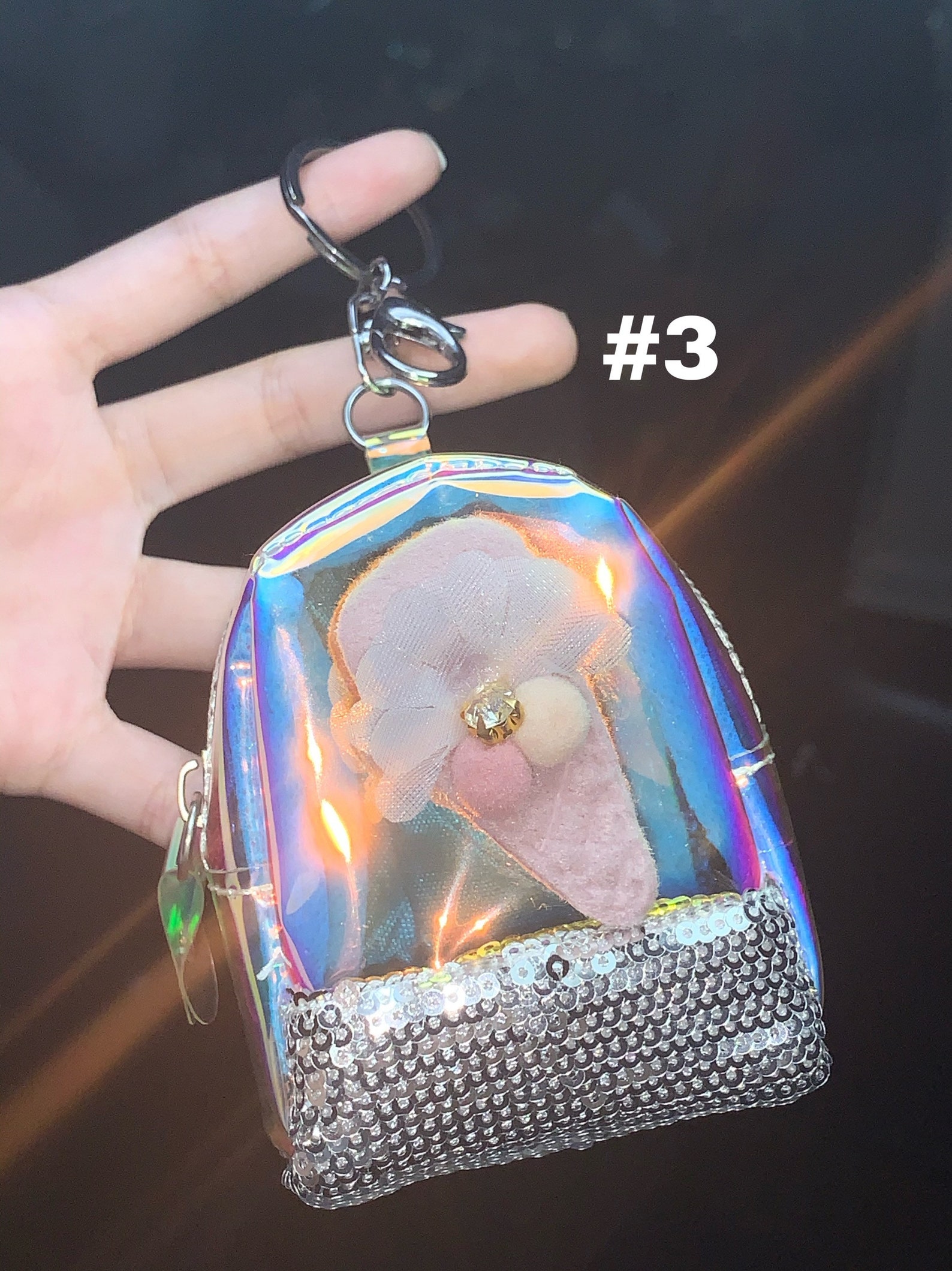 Mini Coin Purse Coin Pouch Keychain Purse Mini Boxy Zipper | Etsy