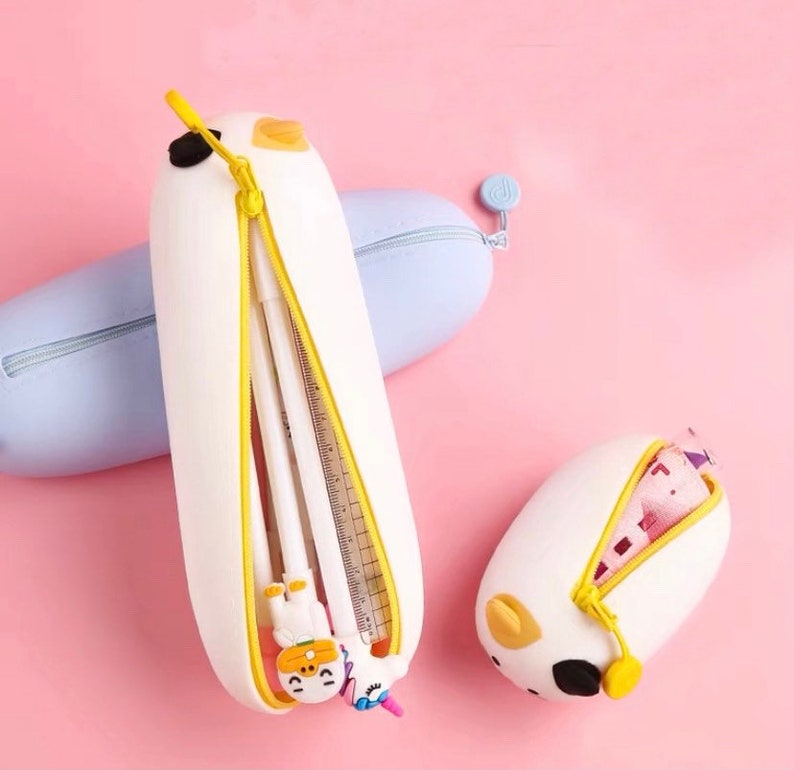 Cute Animal Pencil Case Cute Cat Pen Pouch Cute Korean - Etsy