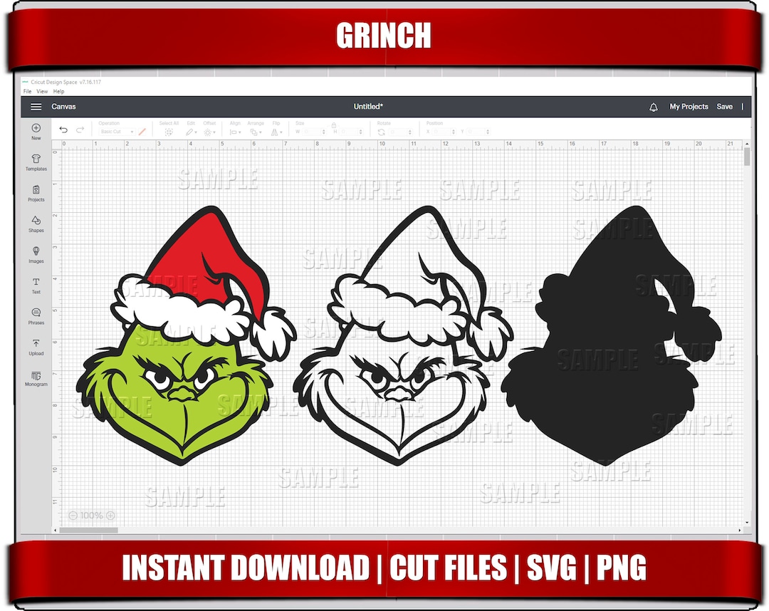 Grinch Svg, Christmas Svg, Grinch Clipart, Grinch Png, Svg for Cricut ...