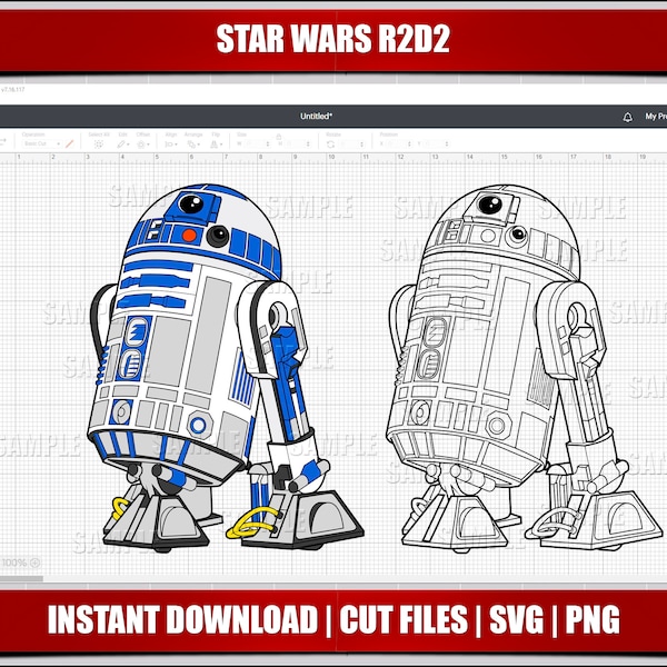 R2d2 Svg - Etsy