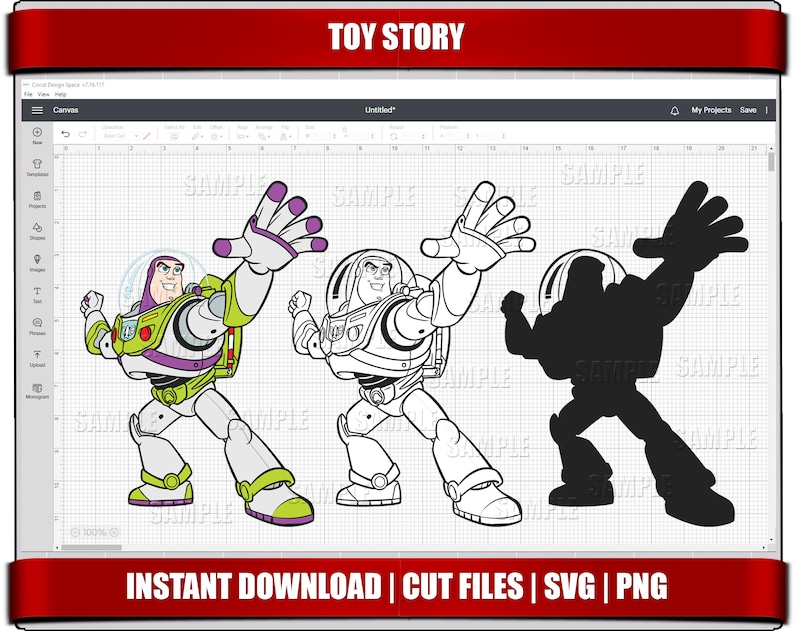 Toy Story Svg Woody Svg Buzz Svg Toy Story Png Clipart - Etsy