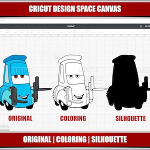 Lightning Mcqueen & Guido SVG PNG, Cars Clipart (digital Download) - Etsy