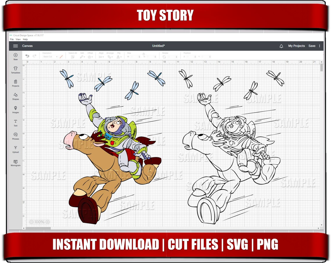 Toy Story Svg Woody Svg Buzz Svg Toy Story Png Clipart - Etsy