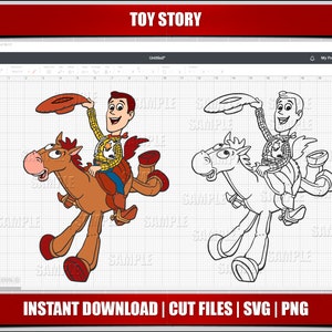 Toy Story Svg, Toy Story Clipart, Toy Story Cut Files Silhouette ...