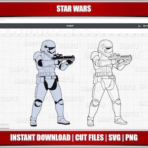 Stormtrooper Svg, Star Wars Svg, Star Wars Stormtrooper Png Clipart ...
