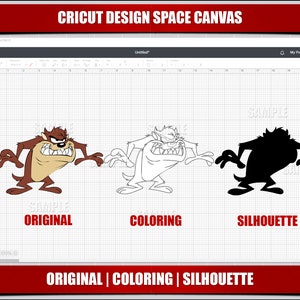 Taz Svg, Tazmania Svg, Taz Mania Svg, Clipart, Cricut Cut Files ...