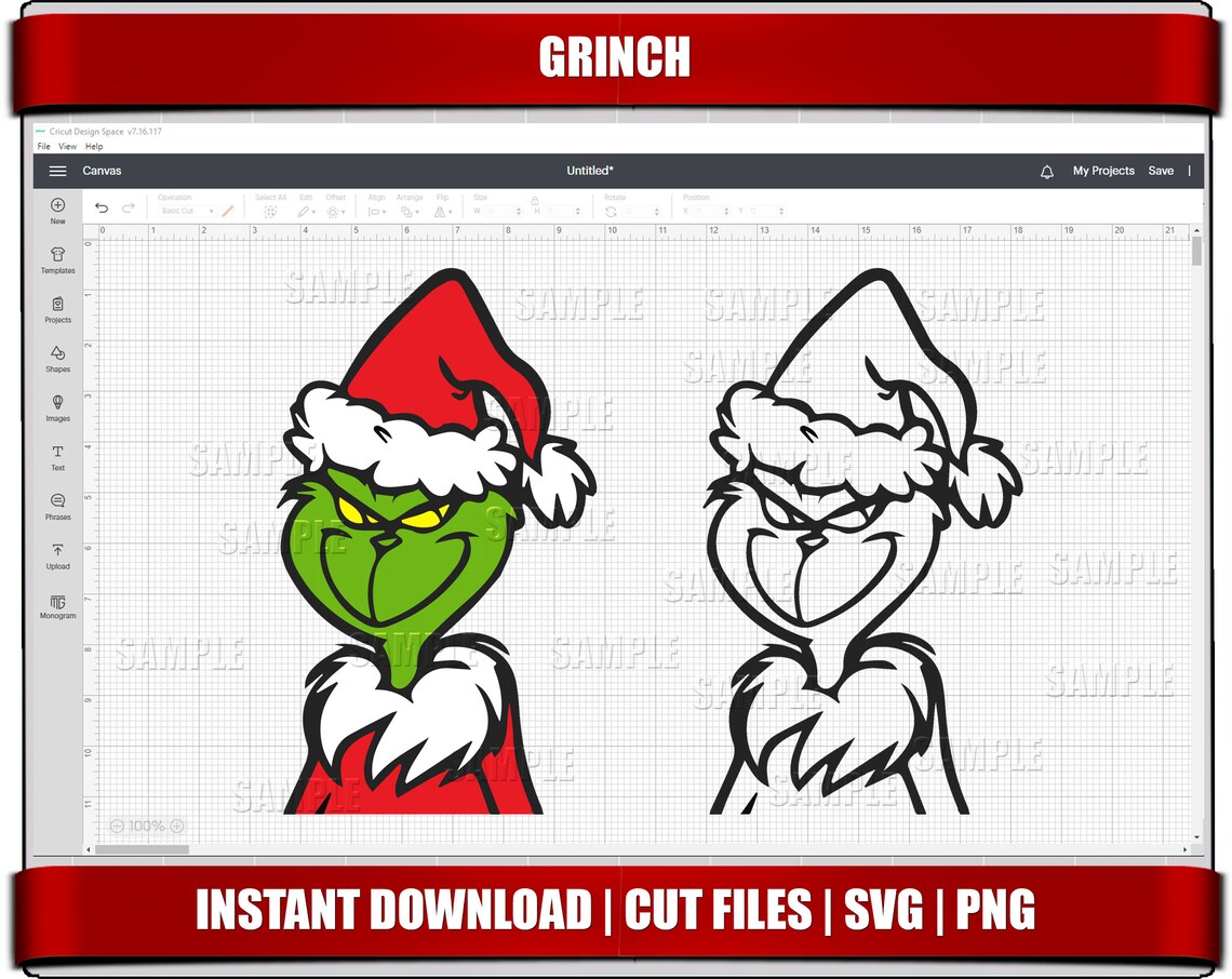 Grinch Svg Christmas Svg Grinch Clipart Grinch Png Svg for - Etsy