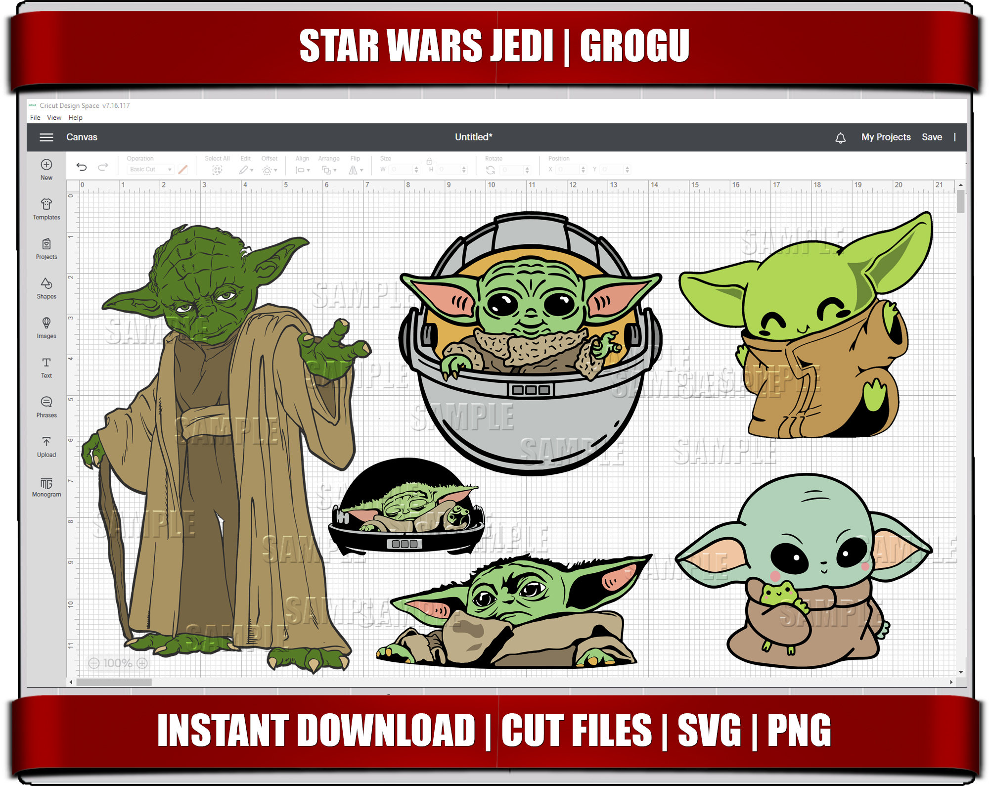 Baby Yoda Svg, Grogu Svg, Yoda Svg, Jedi Svg Cut Files Star Wars Svg ...