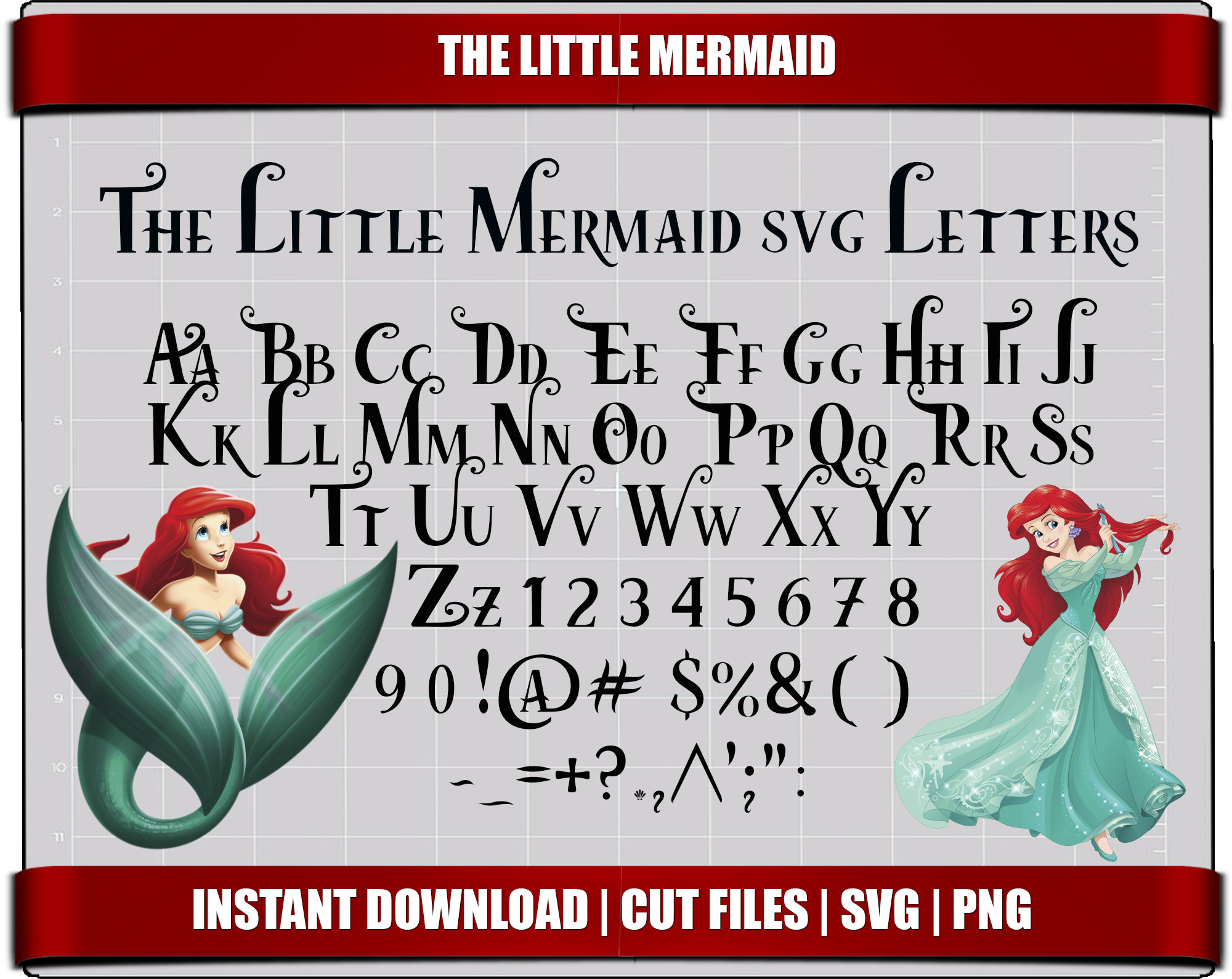 The Little Mermaid Font