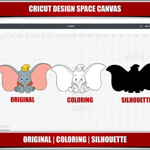 Dumbo Svg, Dumbo Clipart Png, Dumbo Birthday Party, Instant Download ...