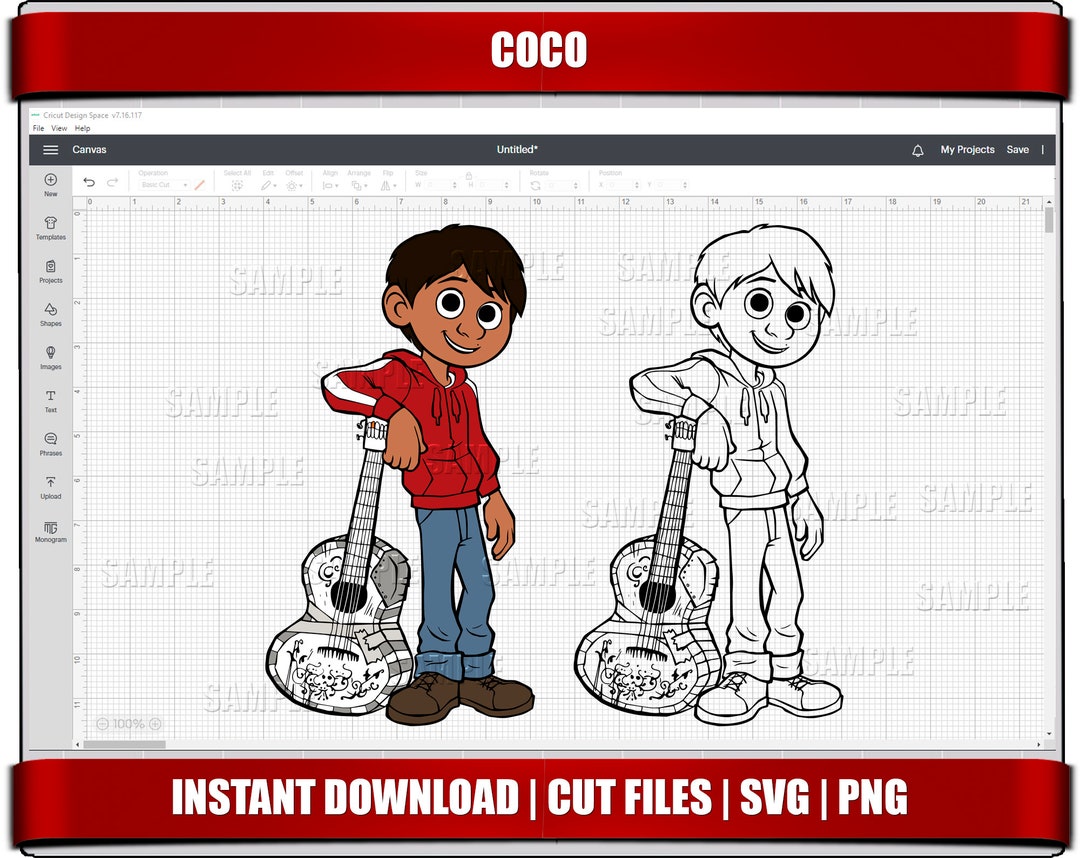 Coco Svg, Coco Clipart, Coco Birthday Party Svg, Dante Svg, Instant Download, for Cricut ...