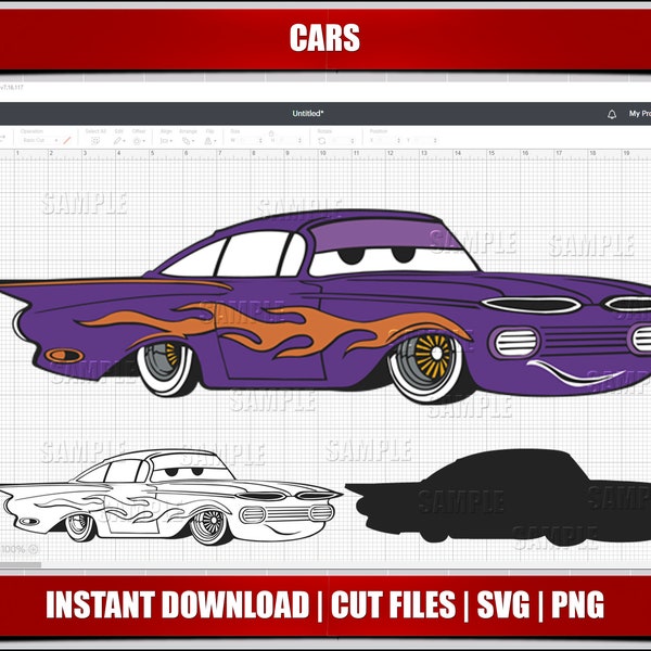 Ramone Cars Svg - Etsy