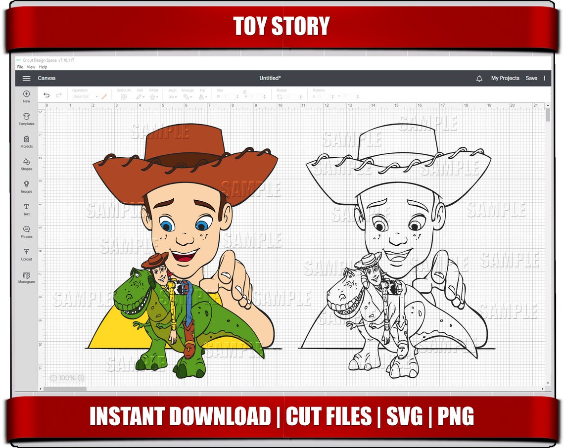 Toy Story Svg Woody Svg Buzz Svg Toy Story Png Clipart - Etsy