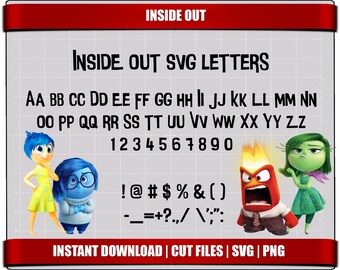 Inside Out Clipart | Etsy