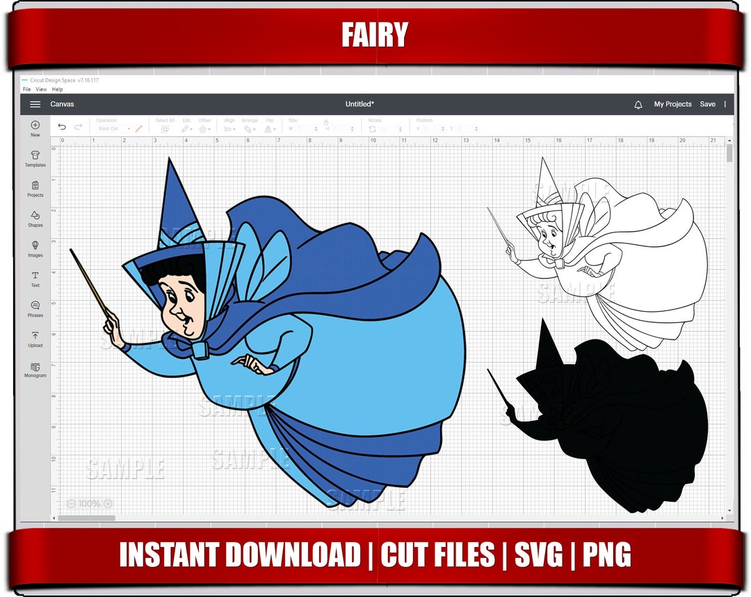 Fairy Svg, Princess Fairy Svg, Birthday Fairy, Cartoon Fairy Svg ...