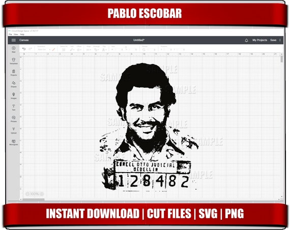 Pablo Escobar Svg Instant Download Pablo Escobar Clipart - Etsy UK