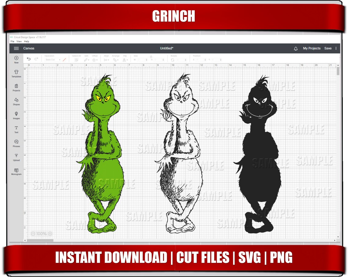 Grinch Svg, Christmas Svg, Grinch Clipart, Grinch Png, Svg for Cricut ...
