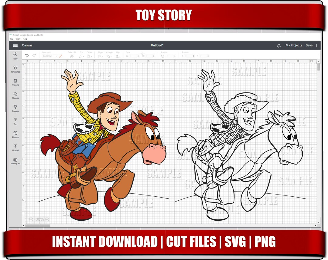 Toy Story Svg, Woody Svg, Buzz Svg, Toy Story Png Clipart, Instant ...