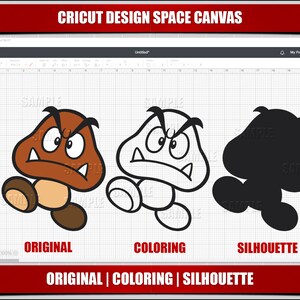 Mario Svg, Goomba Svg Clipart, Luigi Svg Mario Birthday Png Svg for ...
