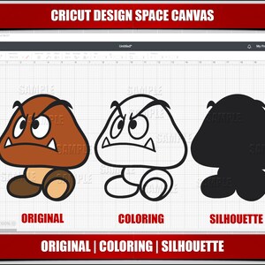Mario Svg, Goomba Svg Clipart, Luigi Svg Mario Birthday Png Svg for ...