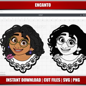 Encanto Svg Encanto Clipart Encanto Mirabel Svg Digital - Etsy