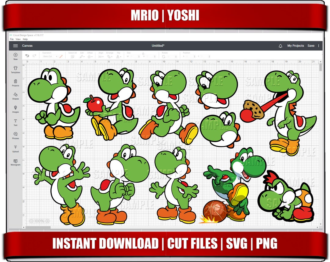 Yoshi Svg Mario Svg, Mario Png Clipart, Luigi Svg Mario Birthday Svg ...