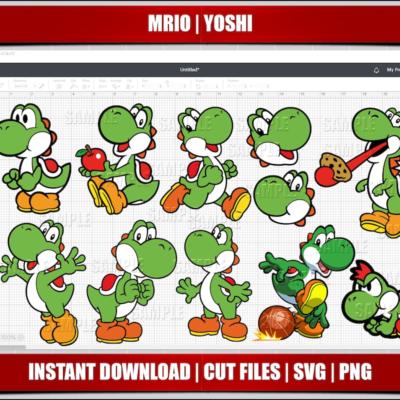 Vinyl Yoshi Decal - Etsy