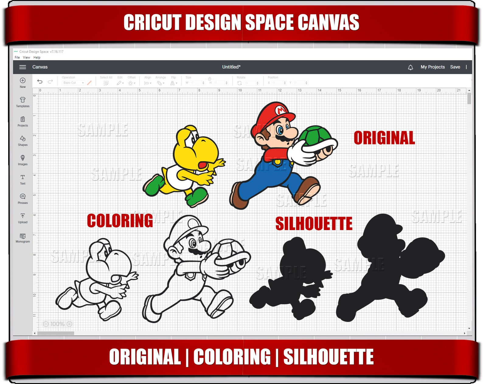 Mario Svg Mario Png Clipart Luigi Svg Mario Birthday Svg for - Etsy